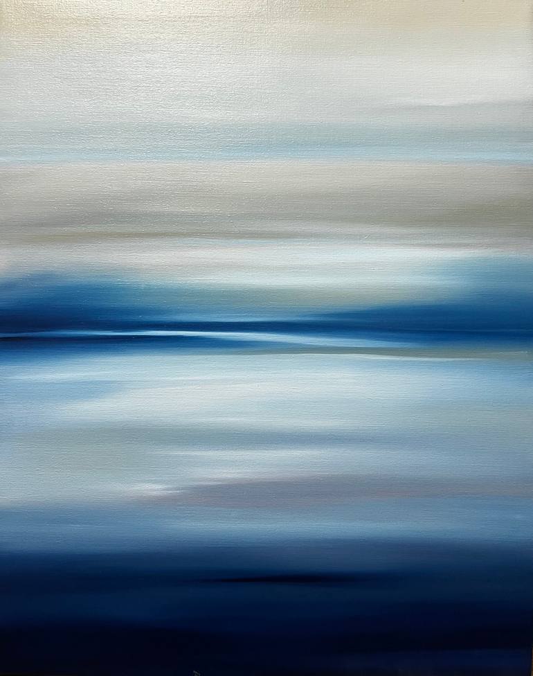 deep blue infinity Painting by Daart Bcn | Saatchi Art