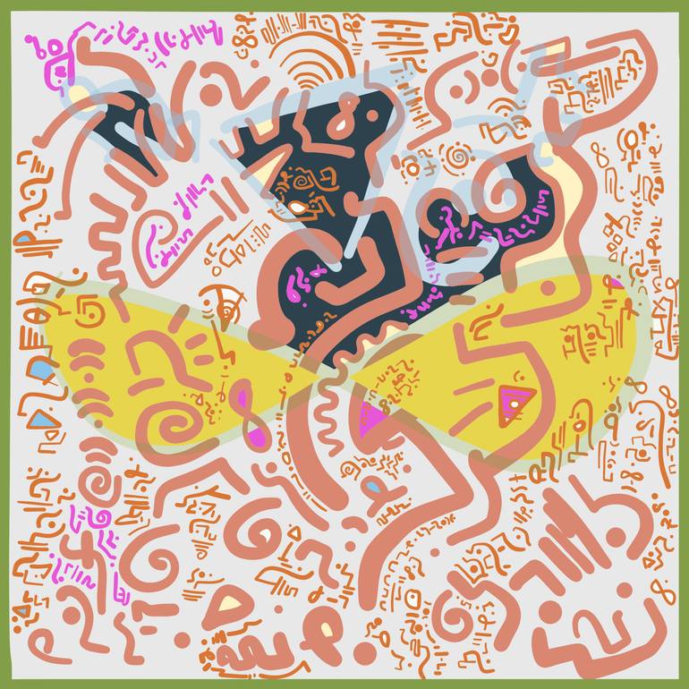 New Downloads and Activations Drawing by Stefano Martinelli | Saatchi Art