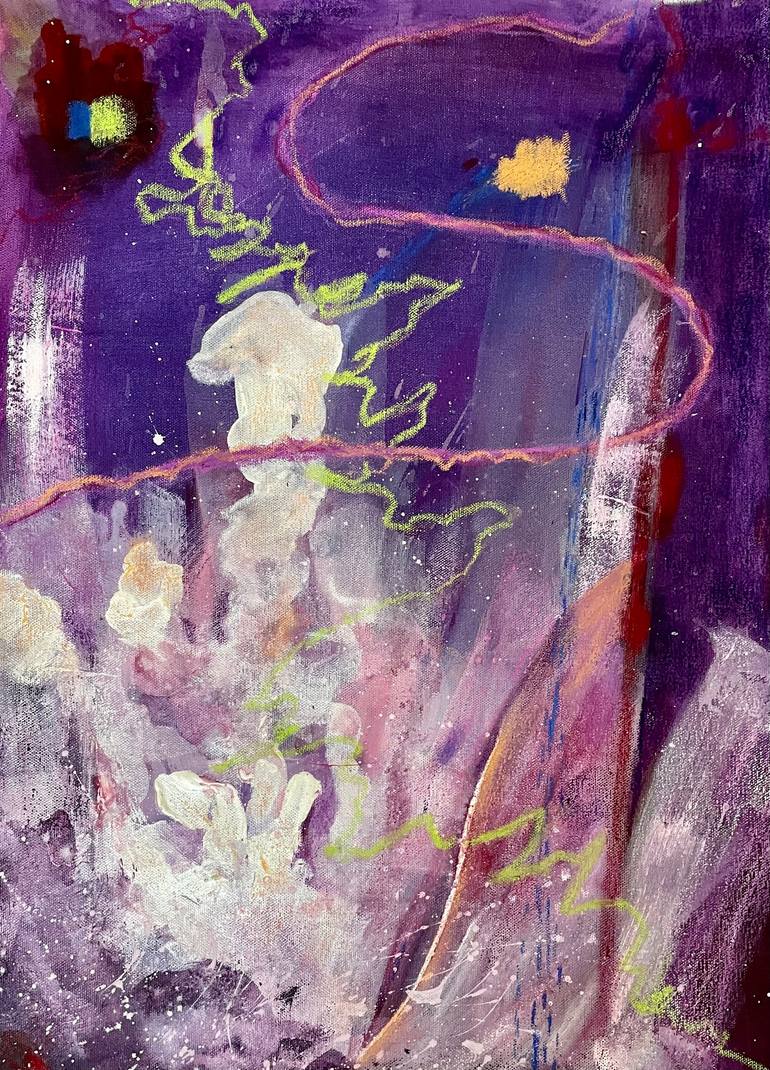 Inter-Galactic Painting by Eshita Goel | Saatchi Art