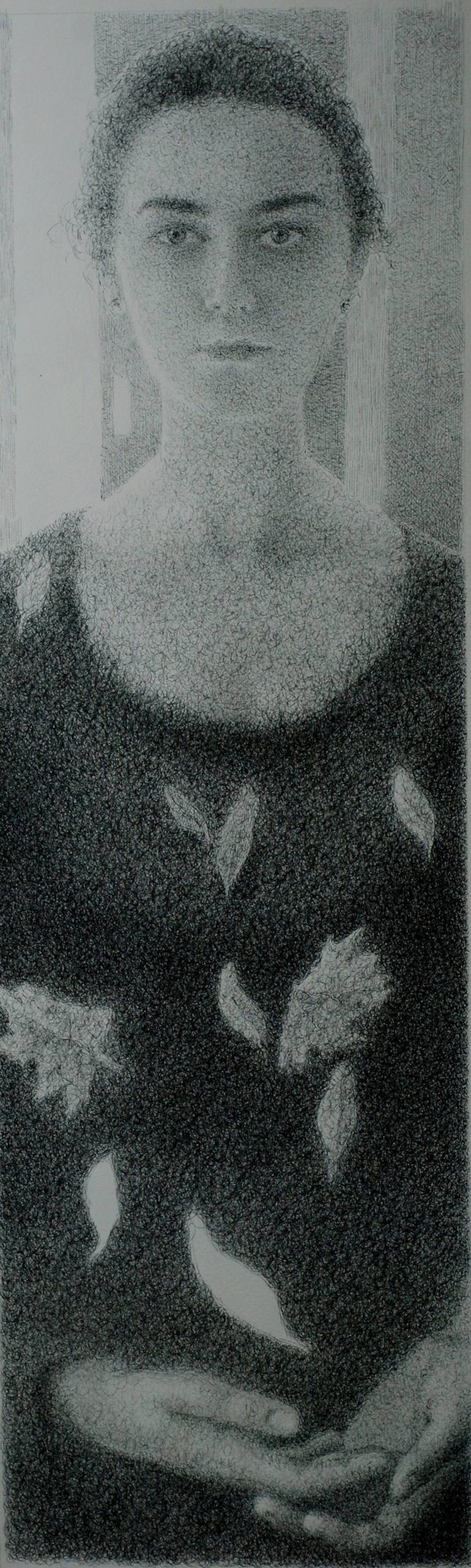 she Drawing by Oleksandr Shcherbyna | Saatchi Art