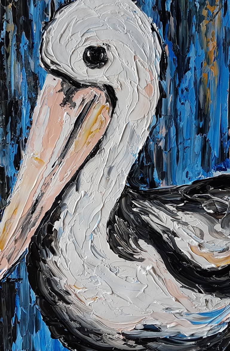Wise Guy Painting by Lisa Fahey | Saatchi Art