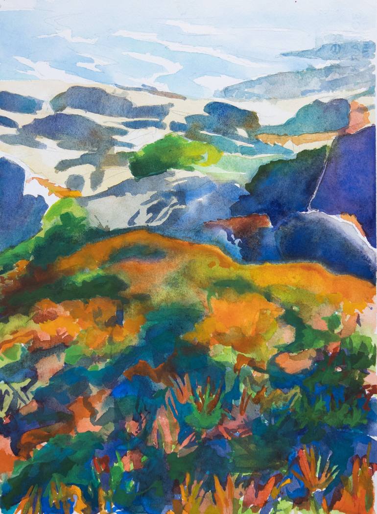 Punta Pite Painting by Ricardo Bitran | Saatchi Art