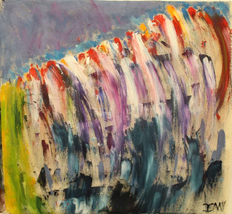 Falling Revelation Painting by Ian Meisch | Saatchi Art