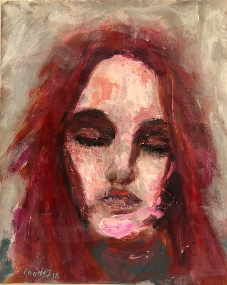 Decompress (Free Frame) Painting by Corbyn Rhodes | Saatchi Art