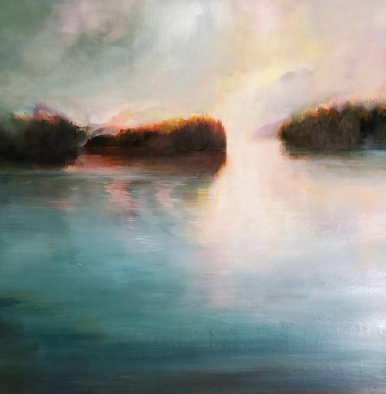How the Light Comes Painting by Frances Obie | Saatchi Art