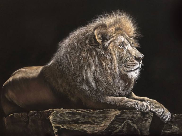 The Silent Power Drawing by Olga Kaydash | Saatchi Art Ireland