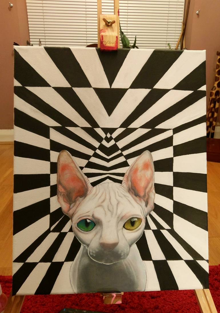 Perplexity Painting by Mona King | Saatchi Art