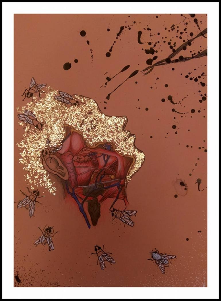 Hypocrita Drawing by Mona King | Saatchi Art