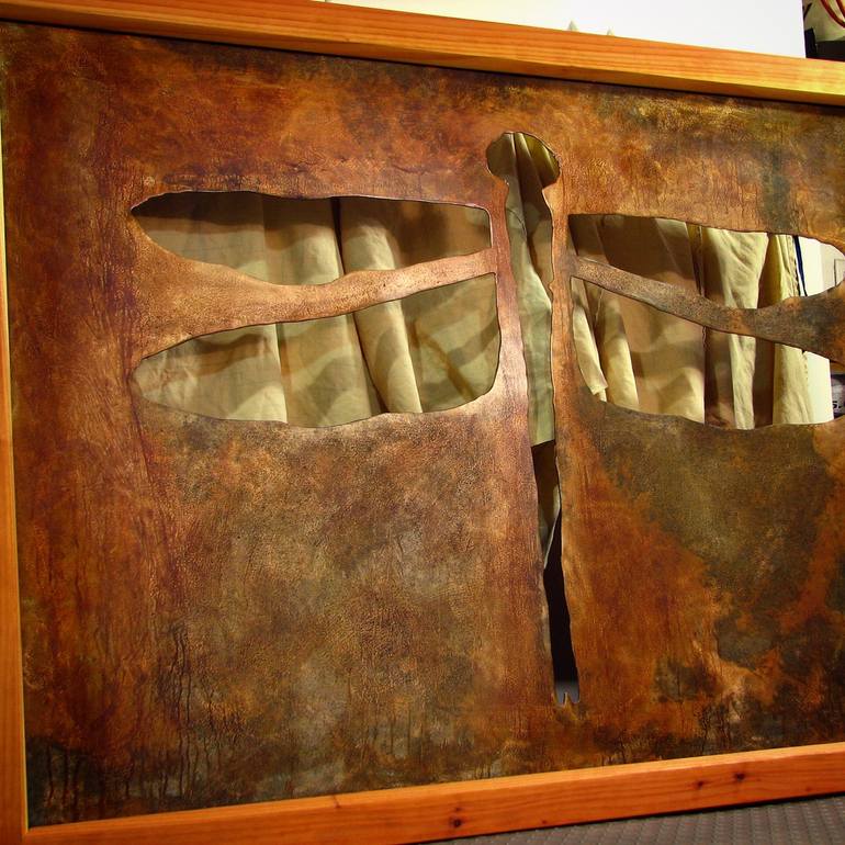 Dragon fly sculpture Outdoor Sculpture by Mark Nowicki | Saatchi Art