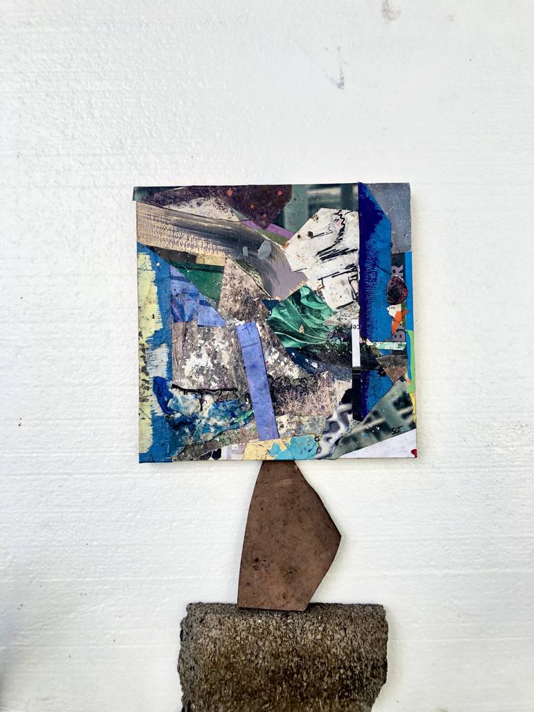 Memories of Mountains and Shade Collage by Steven Tannenbaum | Saatchi Art