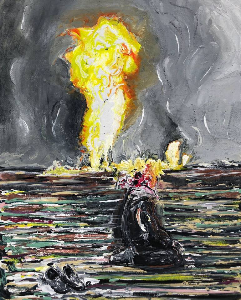 Blended Prayer(s) Painting by Steven Tannenbaum | Saatchi Art