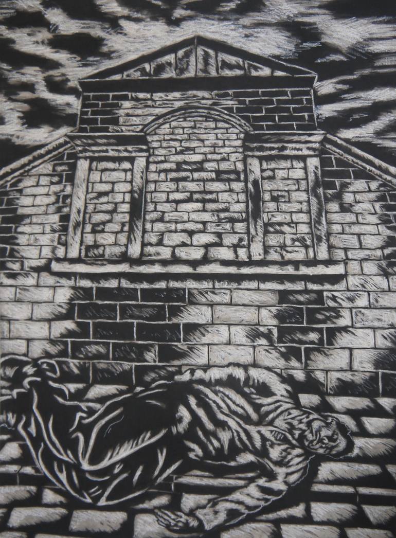 Sleeper Drawing by Philip Wroe | Saatchi Art