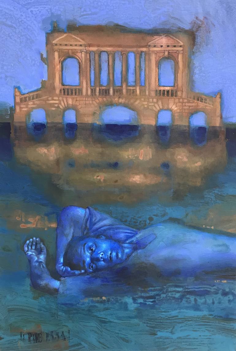 Ophelia Painting by Philip Wroe | Saatchi Art