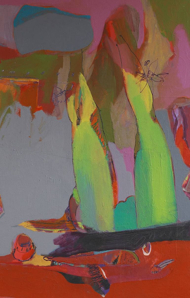 The fish of my dream Painting by Ilya Yusupov | Saatchi Art