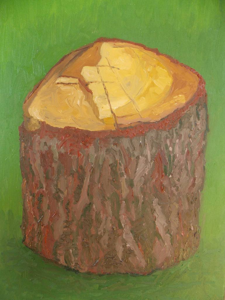 willow stub Painting by Radu Remus | Saatchi Art