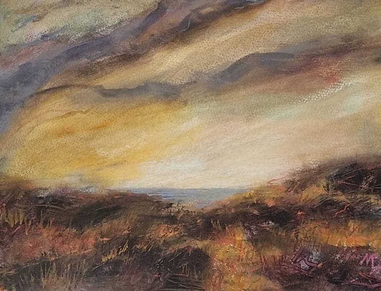 ...and down to the sea ~ ...e descendo para o mar Painting by Martin ...