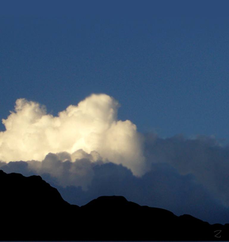 Dark Blue Sky Photography by Zoe Margo | Saatchi Art