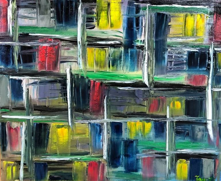 Windows Painting by Tan-Li Chi | Saatchi Art