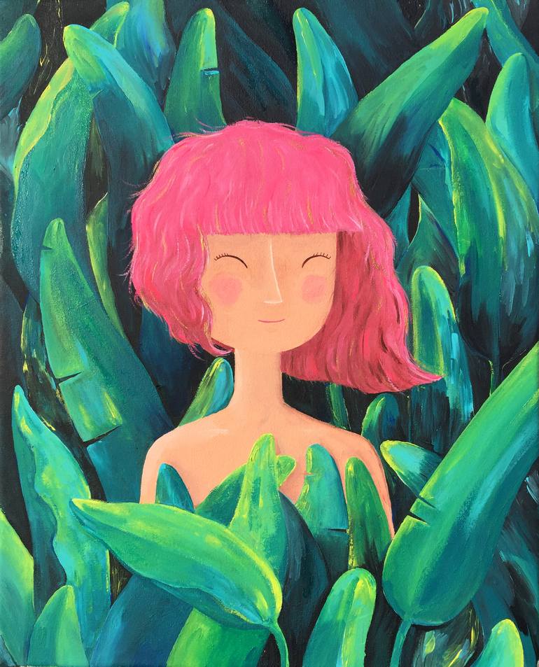 de la selva Painting by Silvana Baylac | Saatchi Art