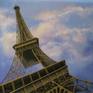 Eiffel Tower, Paris Painting by Patrick Bornemann | Saatchi Art