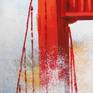 Golden Gate Bridge in the Fog 2 Painting by Patrick Bornemann | Saatchi Art