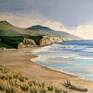 Limantour Beach Paradise Painting by Patrick Bornemann | Saatchi Art