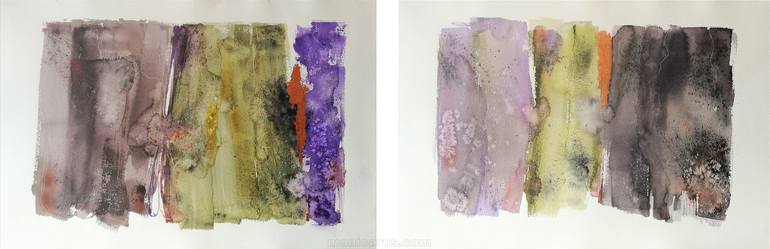 As Good As It Gets - Diptych Painting by Monica Rus | Saatchi Art