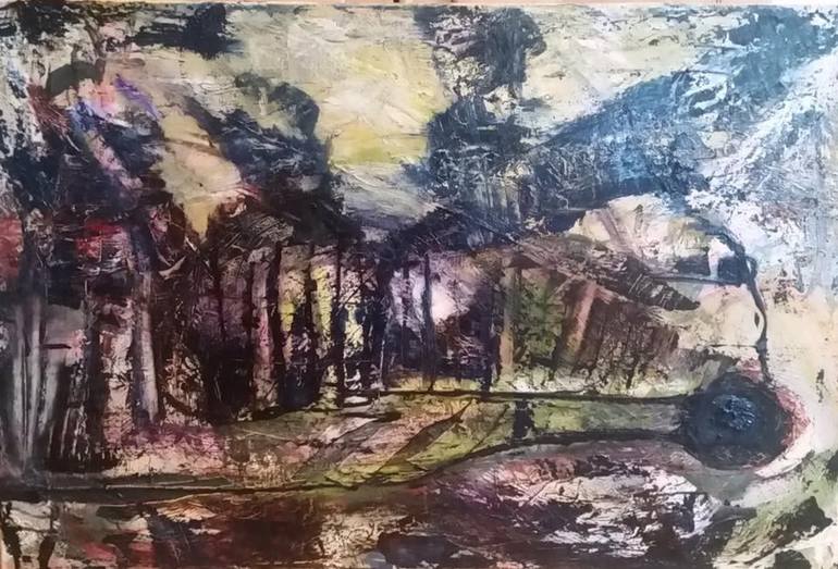 TURNAROUND Painting by Patricia Devaney Harte | Saatchi Art