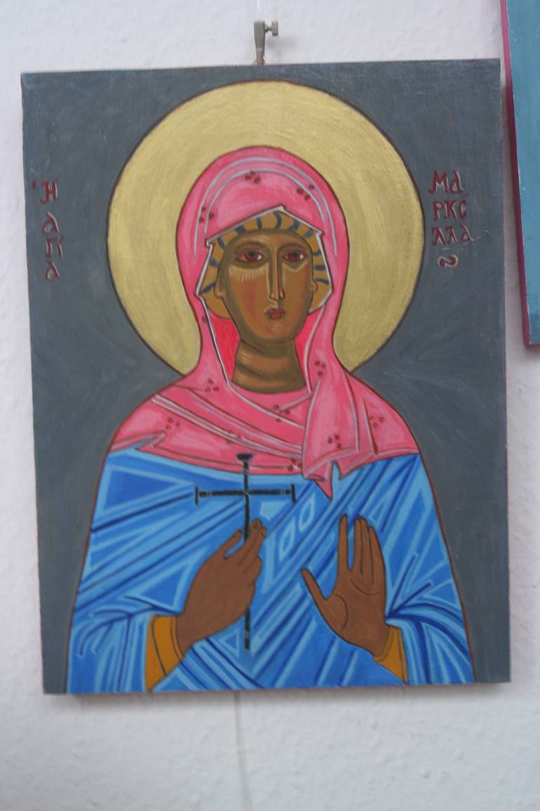 Saint Marcella's icon Religious byzantine traditional painting Painting ...