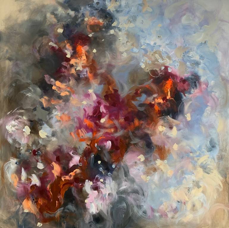 Interstellar Union Painting by Rebecca Montemurro | Saatchi Art