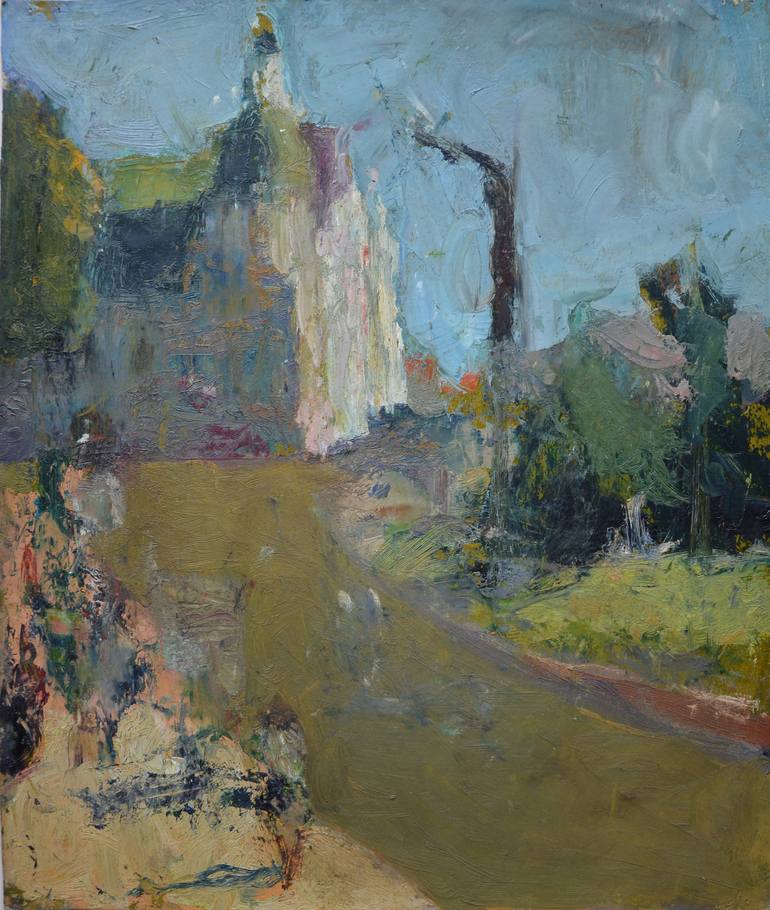 sunny day Painting by Dmitriy Litvinenko | Saatchi Art