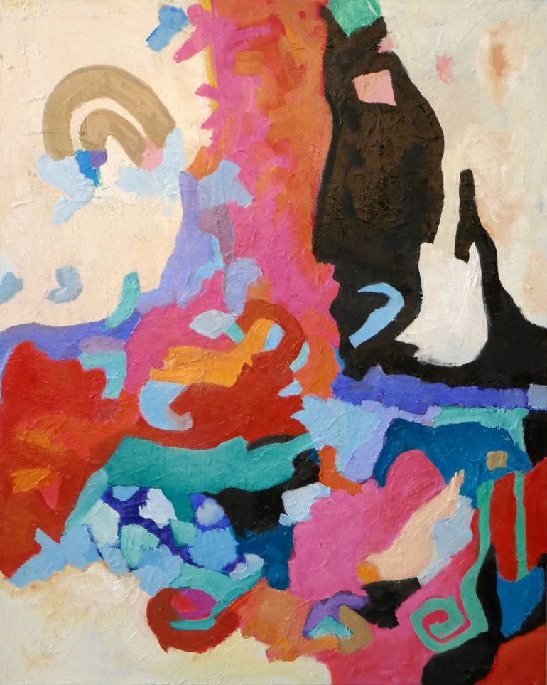 Release The Birds Painting by Valerie Erichsen Thomson | Saatchi Art