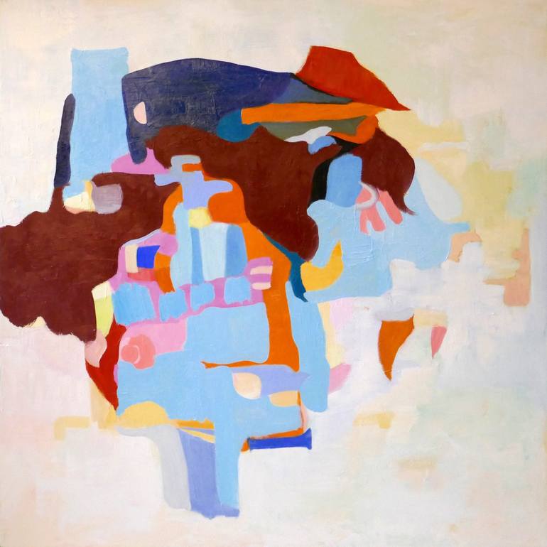 The Translator Painting by Valerie Erichsen Thomson | Saatchi Art