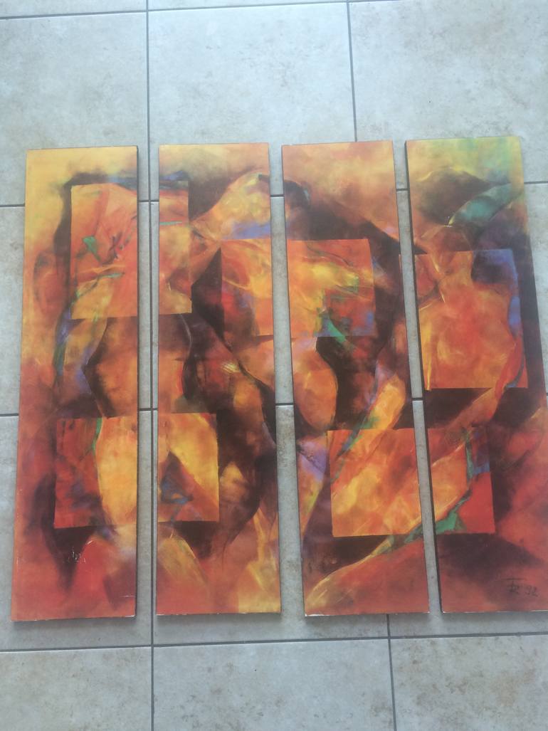 Franz Ruzicka 1992 Painting by Omi Valcarce | Saatchi Art