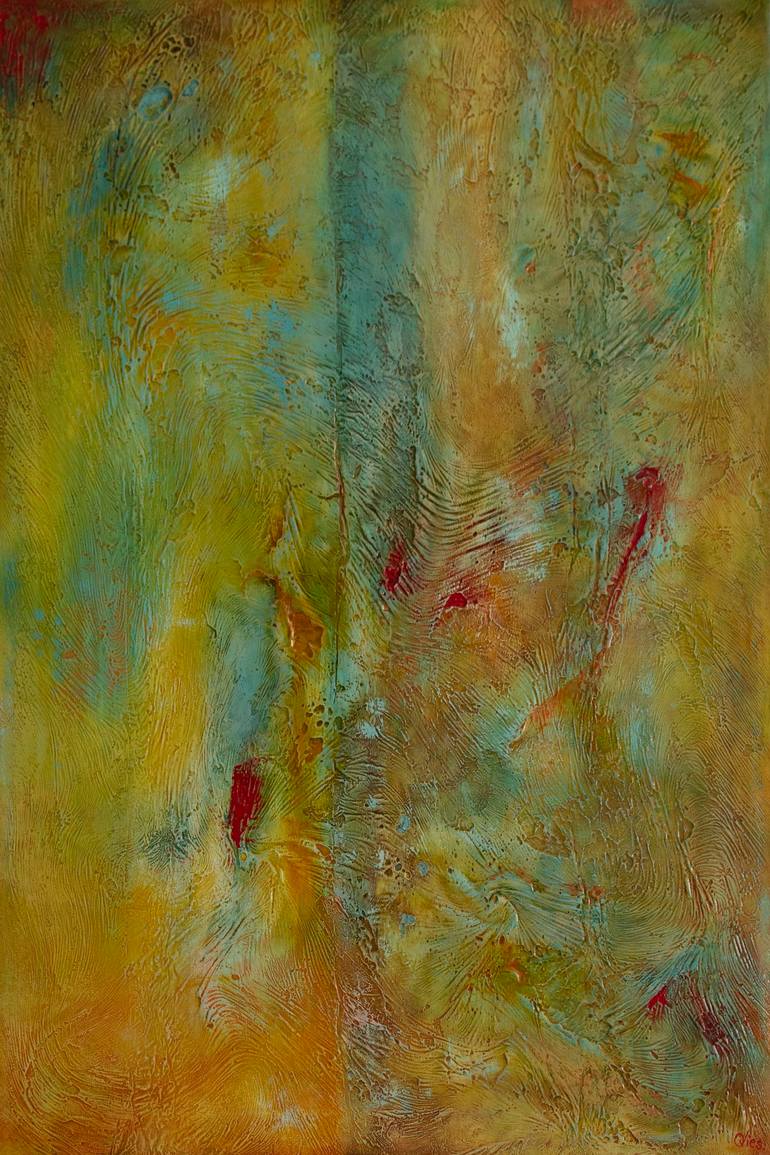 The Beginning Painting by Dave Ovenden | Saatchi Art