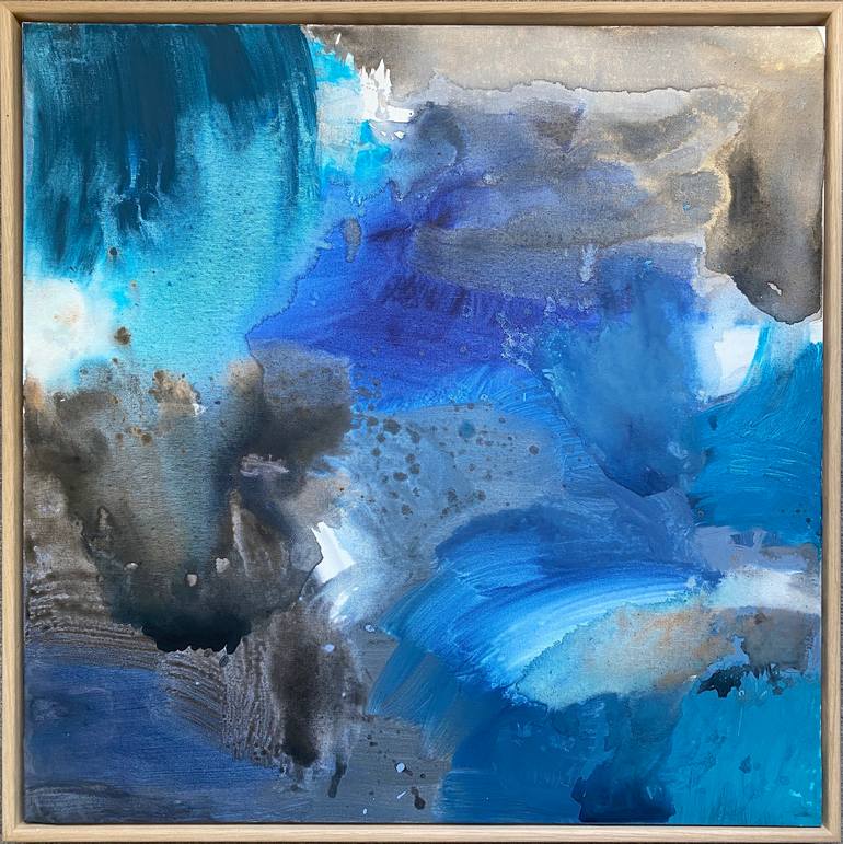 Free Fall Painting by Cyndi Rogoff | Saatchi Art