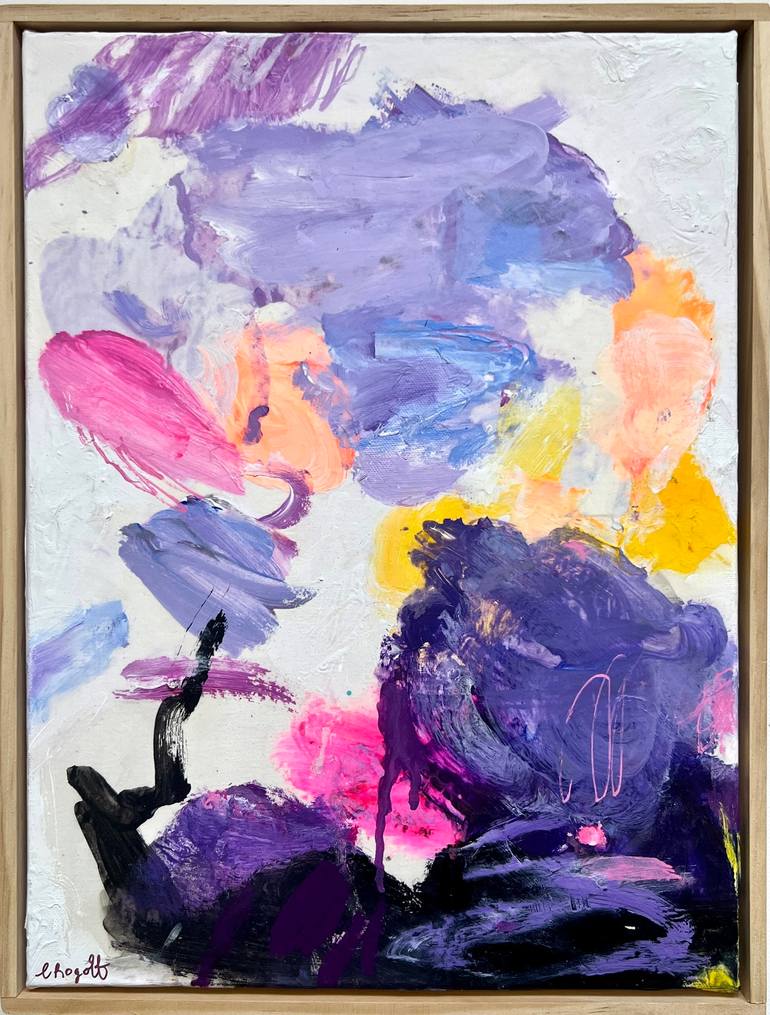 A Beautiful Distraction Painting by Cyndi Rogoff | Saatchi Art