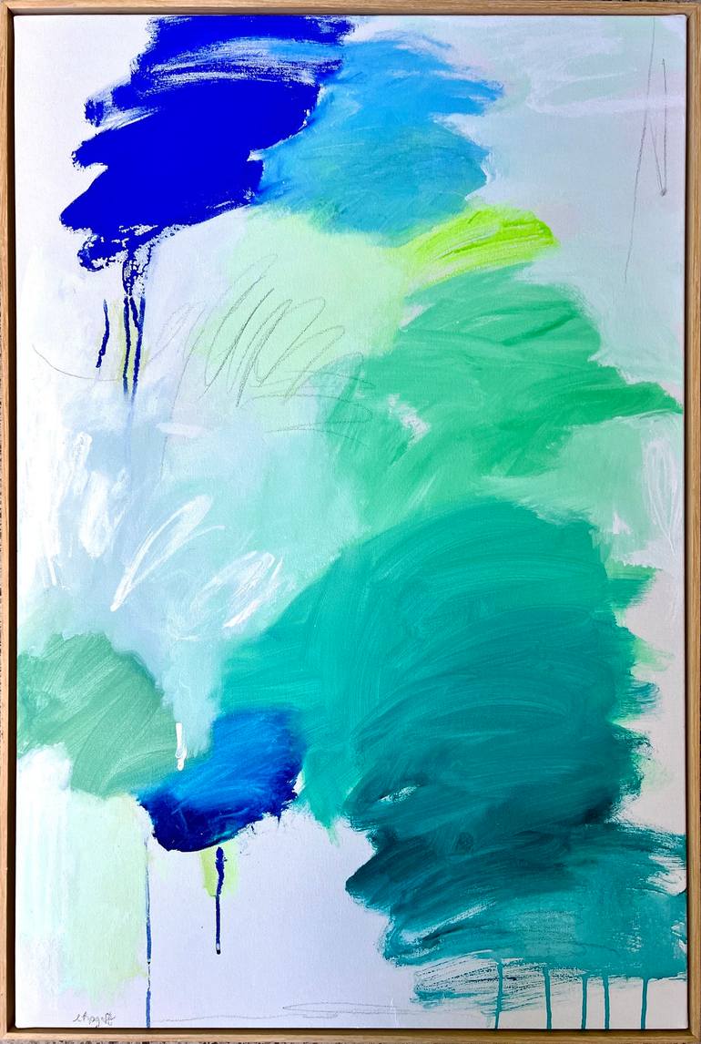 Seamless Painting by Cyndi Rogoff | Saatchi Art