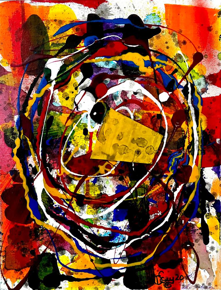 Olive Boy Painting by The Scary Guy | Saatchi Art