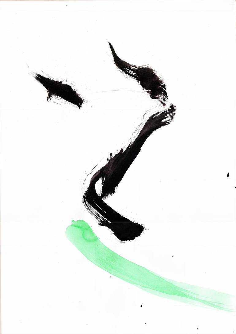 feat Drawing by Alex Caroll | Saatchi Art