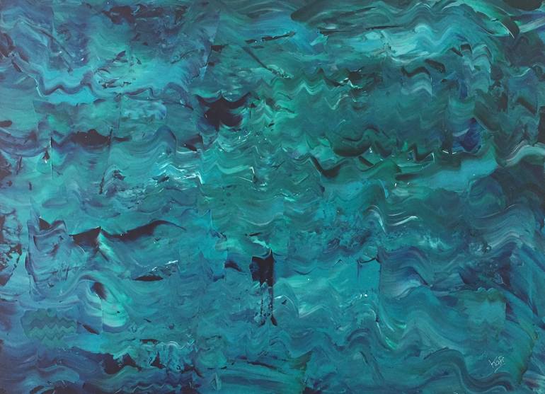 Water Painting by Kafi artbykafi | Saatchi Art