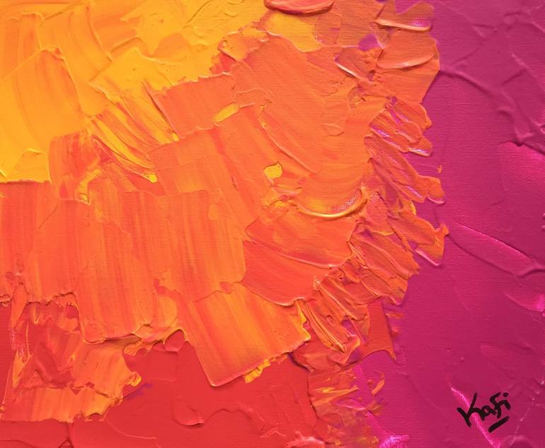 Fire 4 Painting by Kafi artbykafi | Saatchi Art
