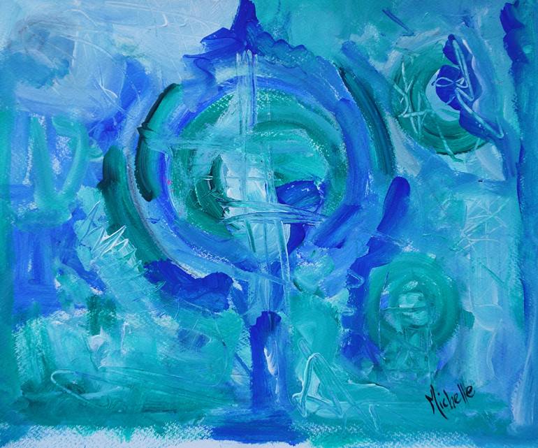 Wave Study 2 Painting by Michelle Mann | Saatchi Art