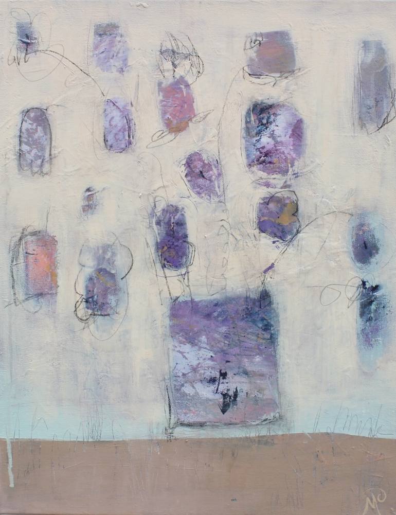 Thanks For The Flowers Painting by marcie coltman | Saatchi Art