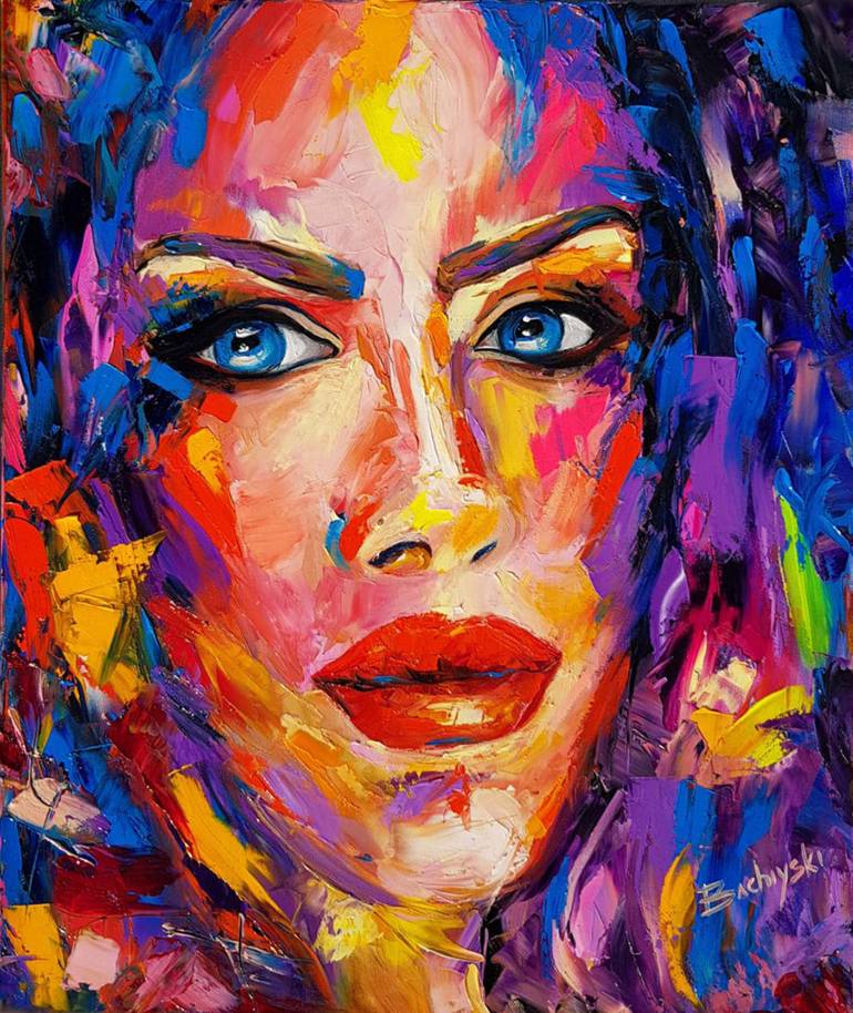 THEA Painting by Bachiyski Art | Saatchi Art