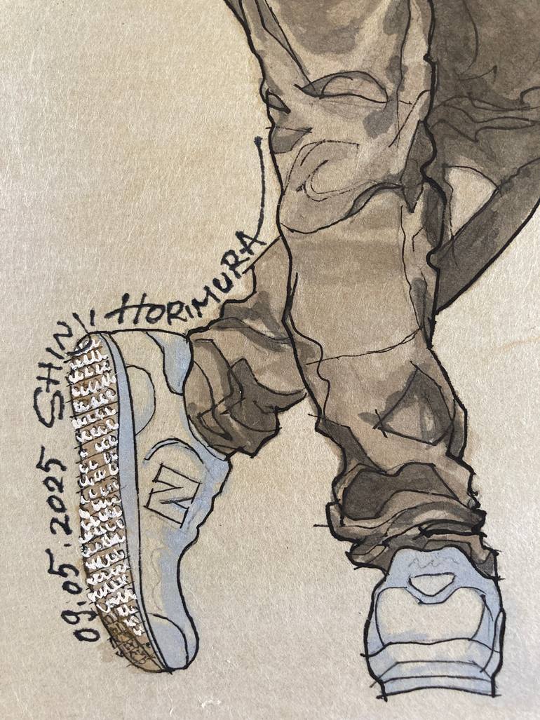 Repaint Painting by Shinji Horimura | Saatchi Art