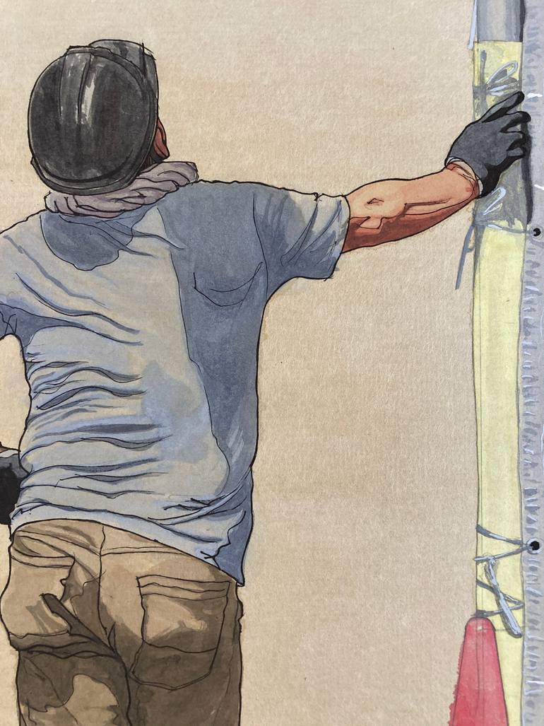 Repaint Painting by Shinji Horimura | Saatchi Art