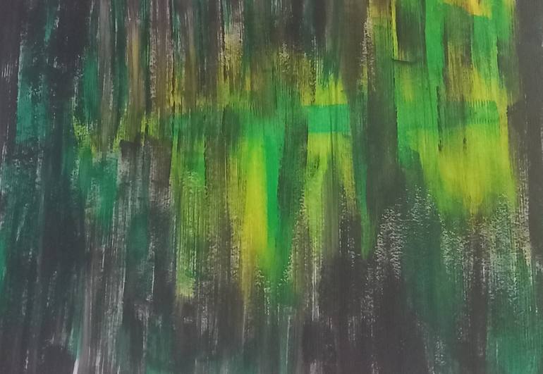 Midnight Light Painting by Marjan Ristovski | Saatchi Art