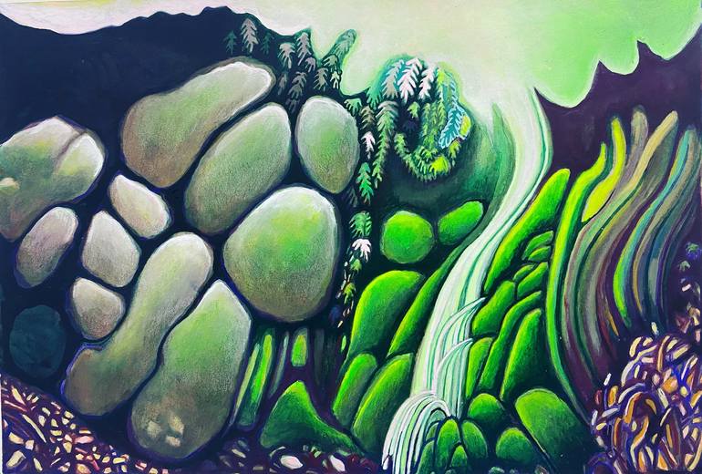 The Rain’s Wives Painting by Ana Maria Velasco | Saatchi Art