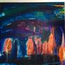 Into the night Painting by larissa watson | Saatchi Art